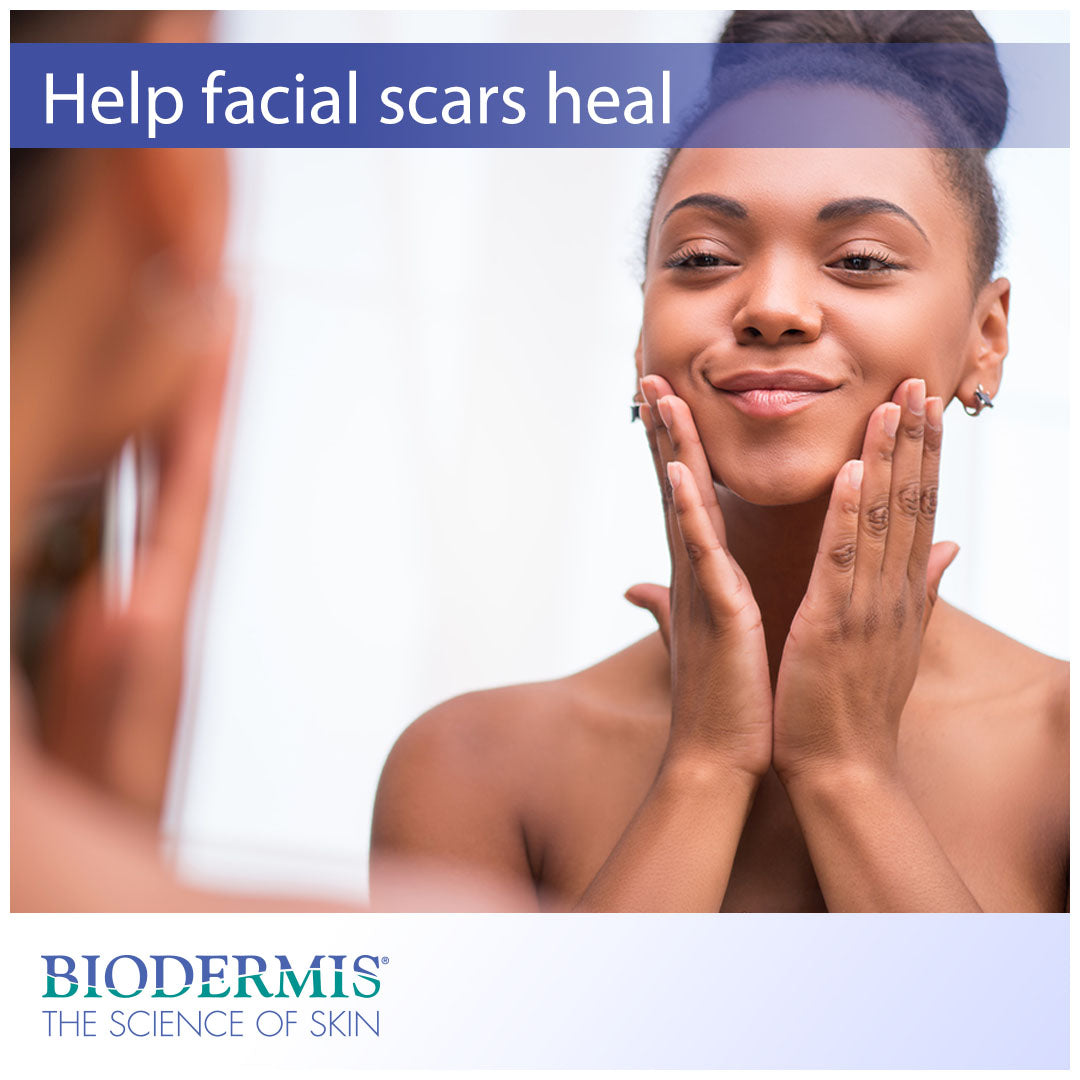 How to Help Facial Scars Heal | Biodermis.com