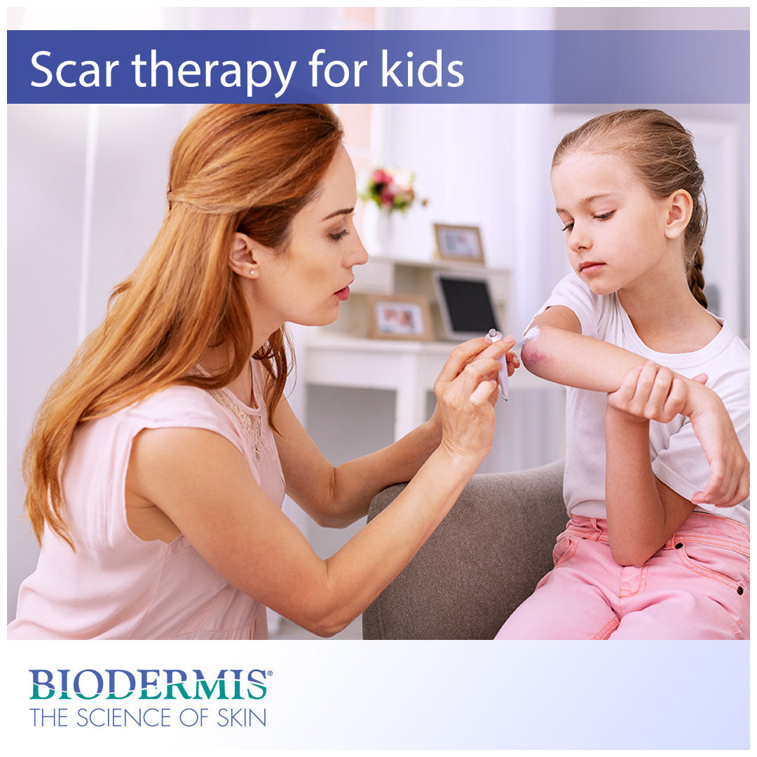 The Best Scar Treatment Options for Kids | Biodermis.com